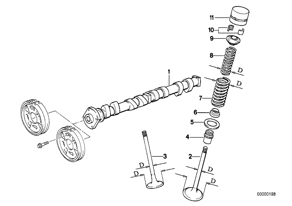 BMW Hydraulic Valve Lifter 11321739299 | V1 Parts NZ