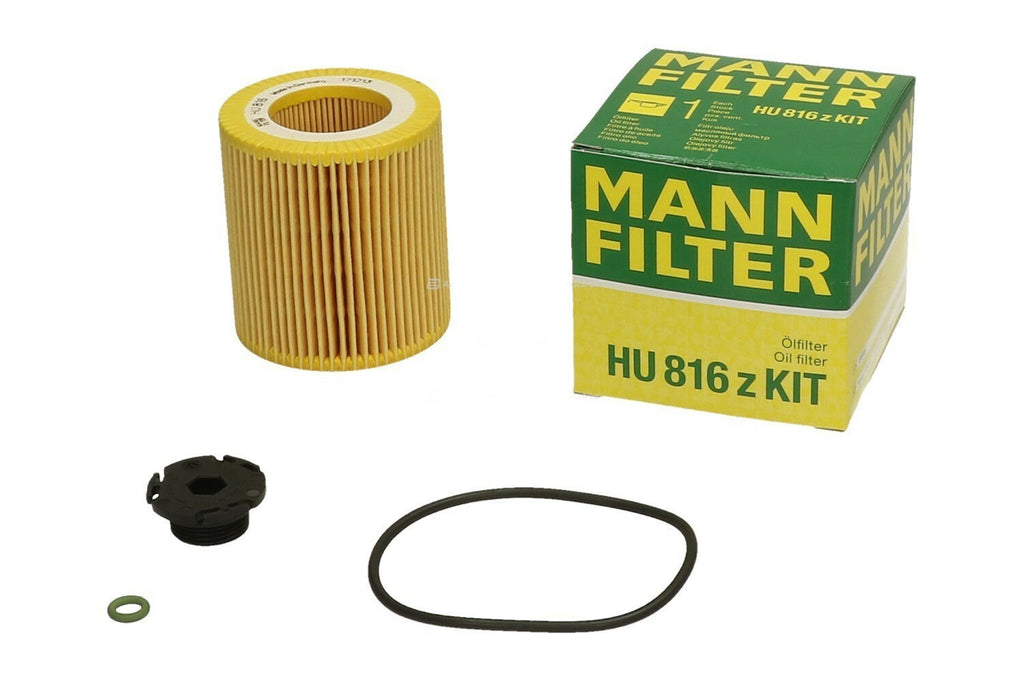 Genuine Mann BMW Engine Oil Filter and Seal Kit 11427953125 11428683204 ...